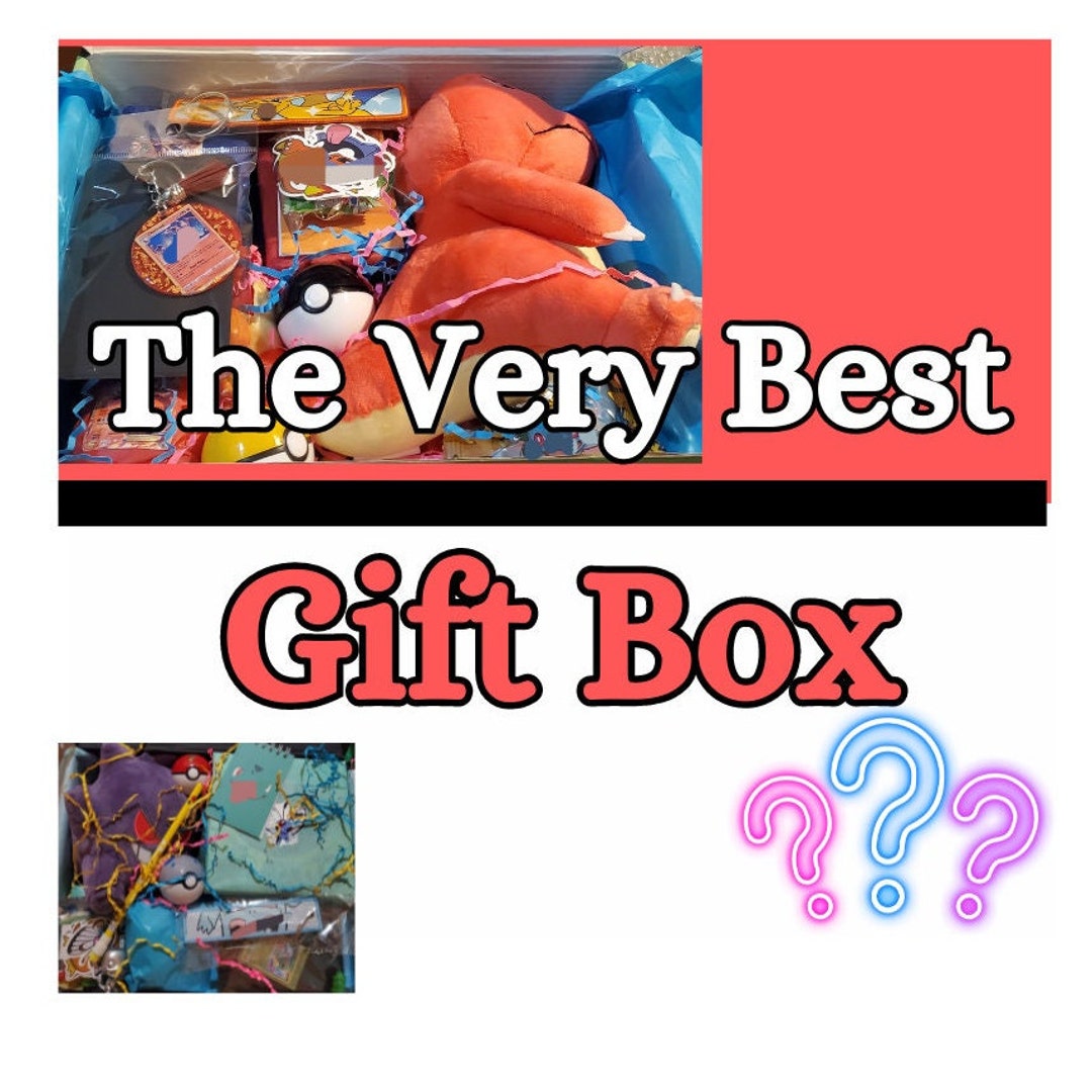 Pokemon Gift Box, Plushie, Figures, Birthday, Party, Gifts for Men ...