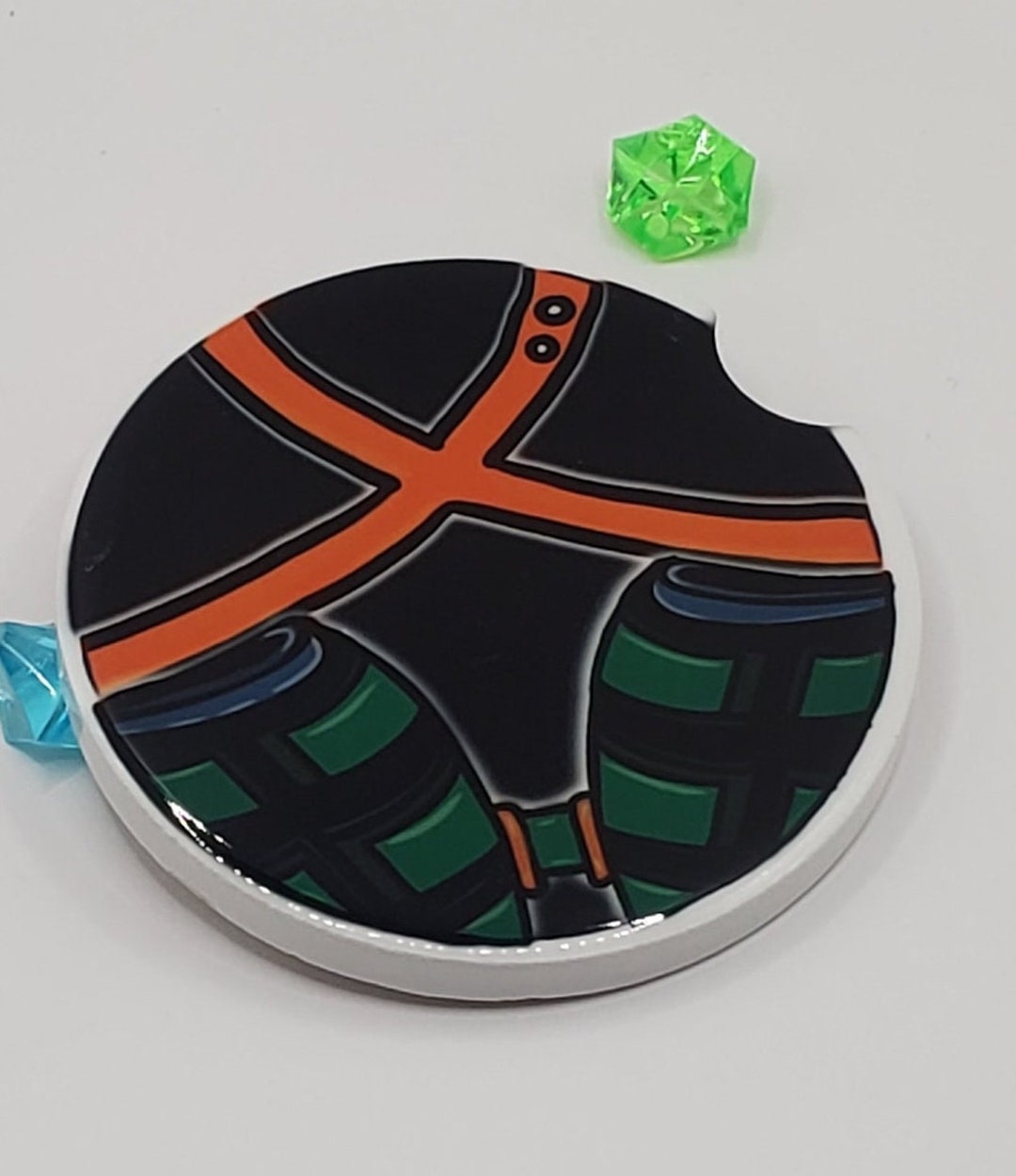 MHA Car Coasters, Anime Car Accessories, Auto Coasters, Stone Coaster ...