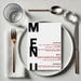 Art Show Dinner Menu Canva Template - Etsy
