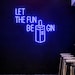 Let the Fun Begin Neon Sign, Party Bar Wall Decor, Bar Pub Club Neon ...