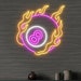 8 Ball Neon Sign, Billiards Ball Decor, 8 Ball for Bedroom Decor ...