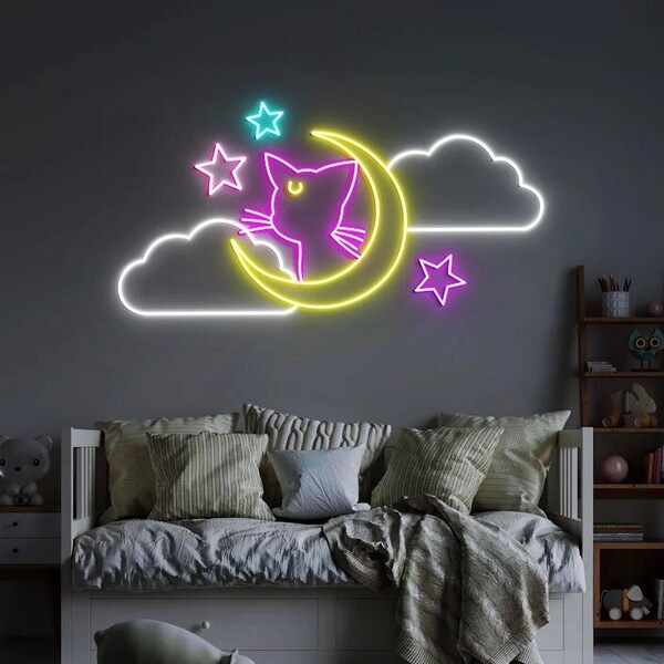 Sailor Moon Neon Sign - Etsy