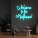 Welcome to the Madhouse Custom Neon Sign for Dining Room Decor, Mad ...