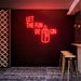 Let the Fun Begin Neon Sign, Party Bar Wall Decor, Bar Pub Club Neon ...