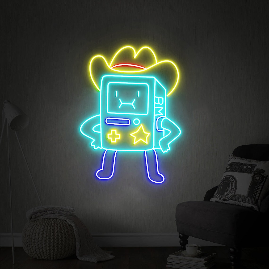 Adventure Time BMO Neon Sign Led Sign for Nintendo Game - Etsy