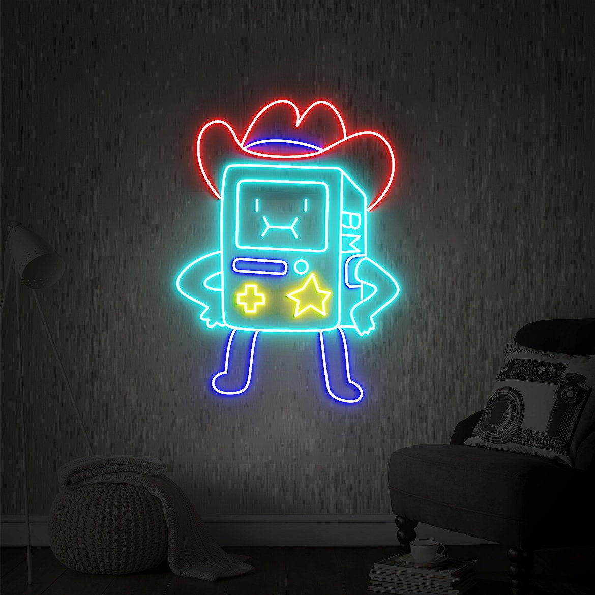 Adventure Time BMO Neon Sign Led Sign for Nintendo Game - Etsy