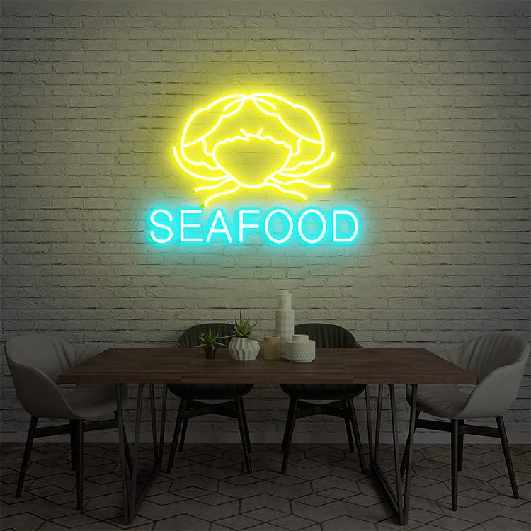 Fresh Seafood Sign, Seafood Restaurant Decor Signage, Crab Shack Sign ...