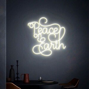 Custom Peace on Earth Sign, Peace Decorations, World Peace Sign, Peace ...