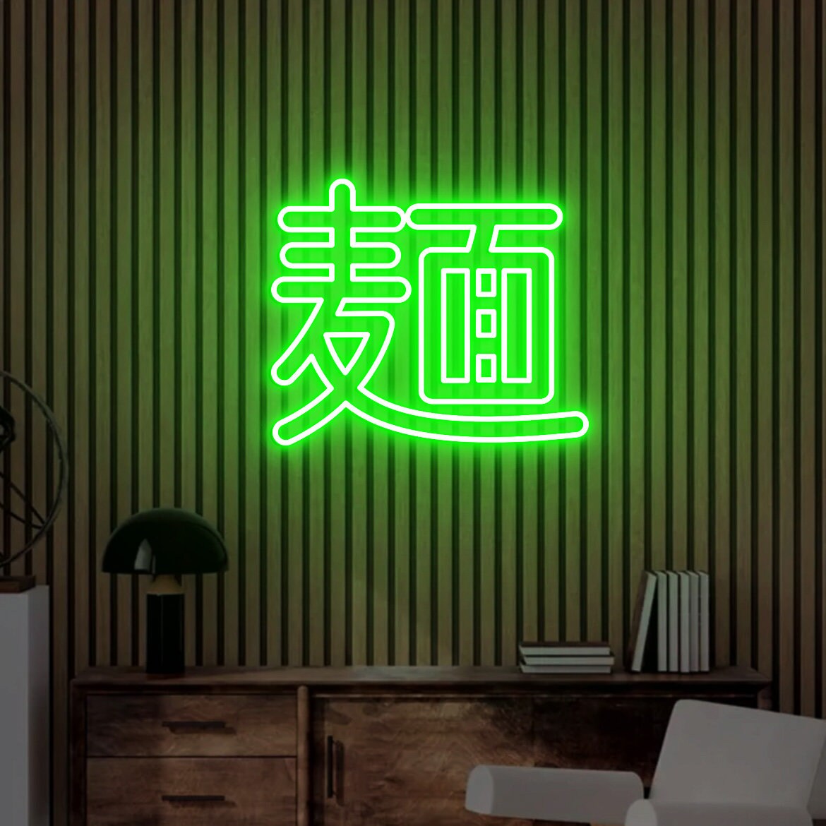 Japanese Ramen Noodles Neon Sign, Noodles in Japanese Neon Sign ...