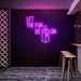 Let the Fun Begin Neon Sign, Party Bar Wall Decor, Bar Pub Club Neon ...