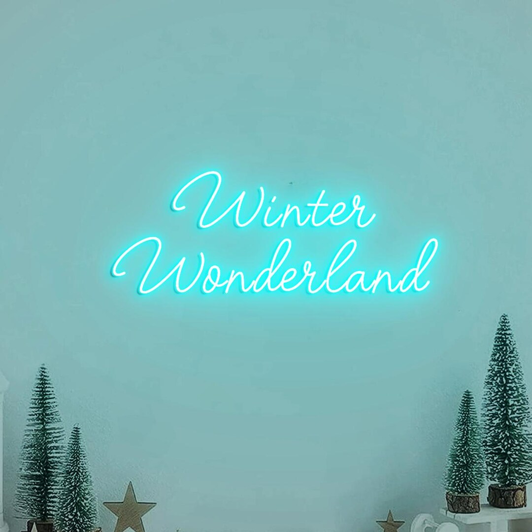 Winter Wonderland Sign, Winter Decor, Winter Wonderland Themed Party ...