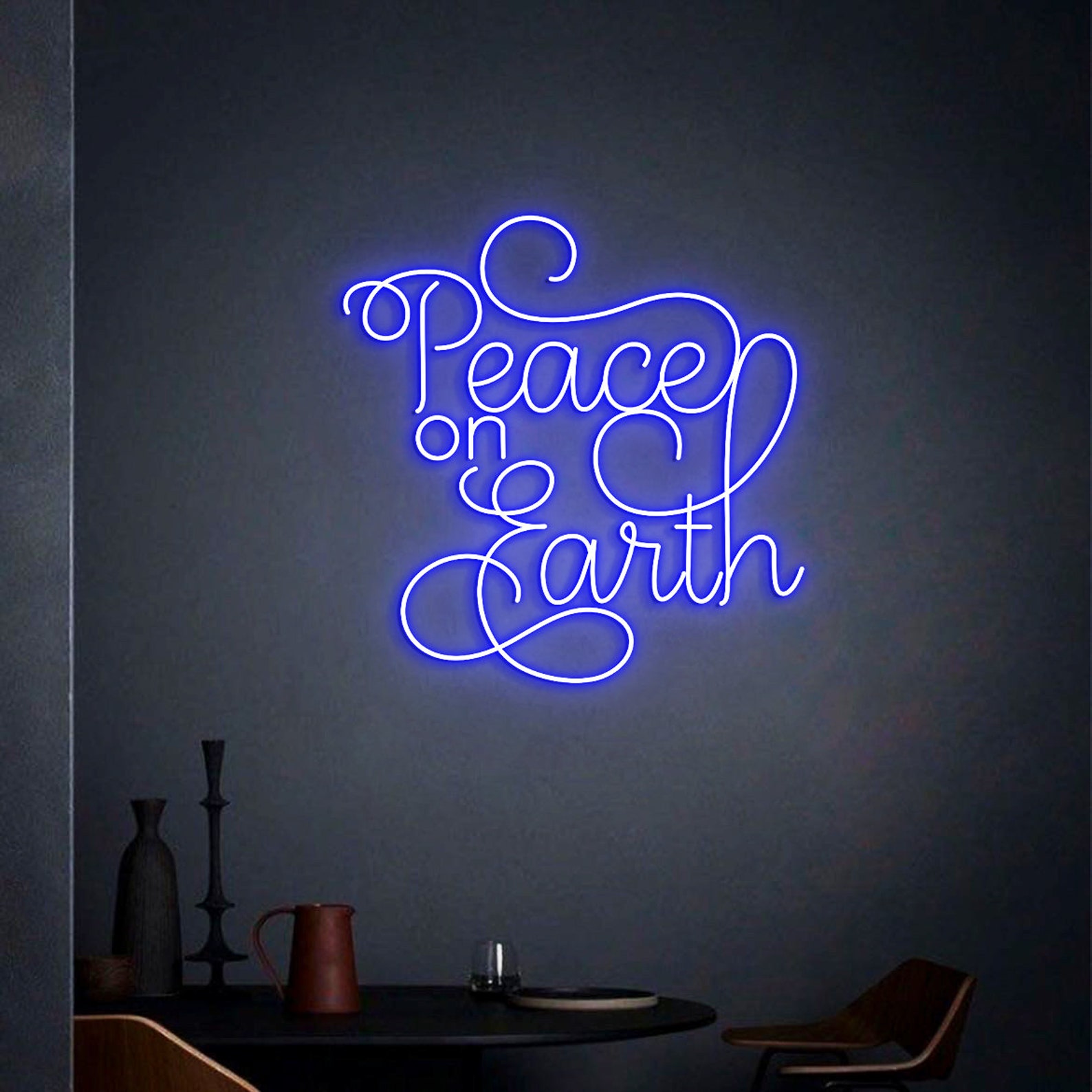 Custom Peace on Earth Sign, Peace Decorations, World Peace Sign, Peace ...