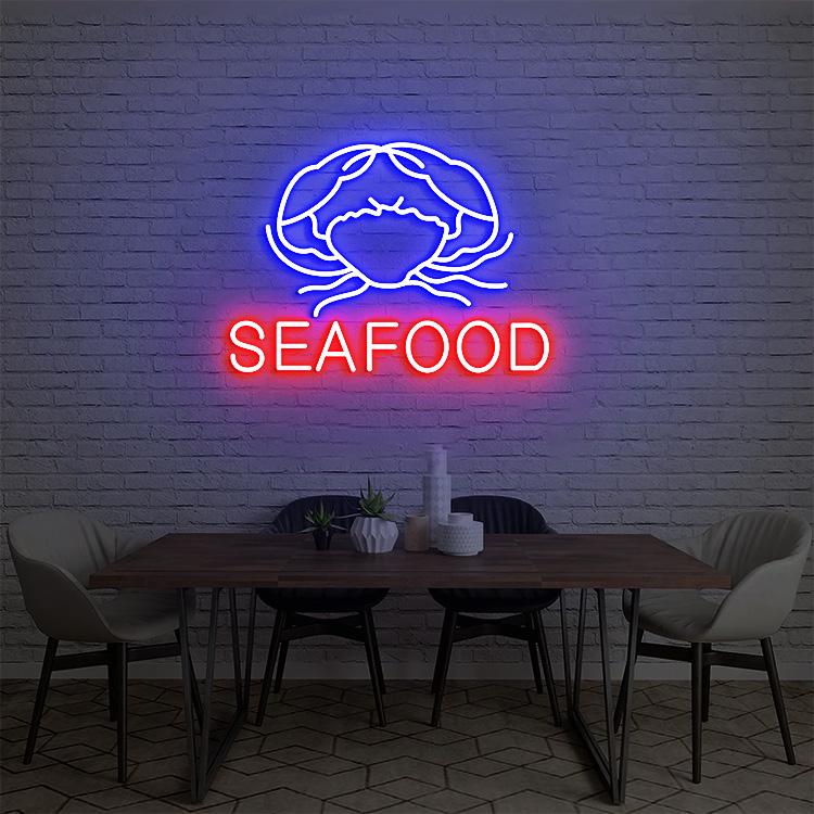 Fresh Seafood Sign, Seafood Restaurant Decor Signage, Crab Shack Sign ...