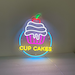 Cupcake Neon Sign, Bakery Shop Sign, Bake Shop Decor, Cupcakes Led Sign ...