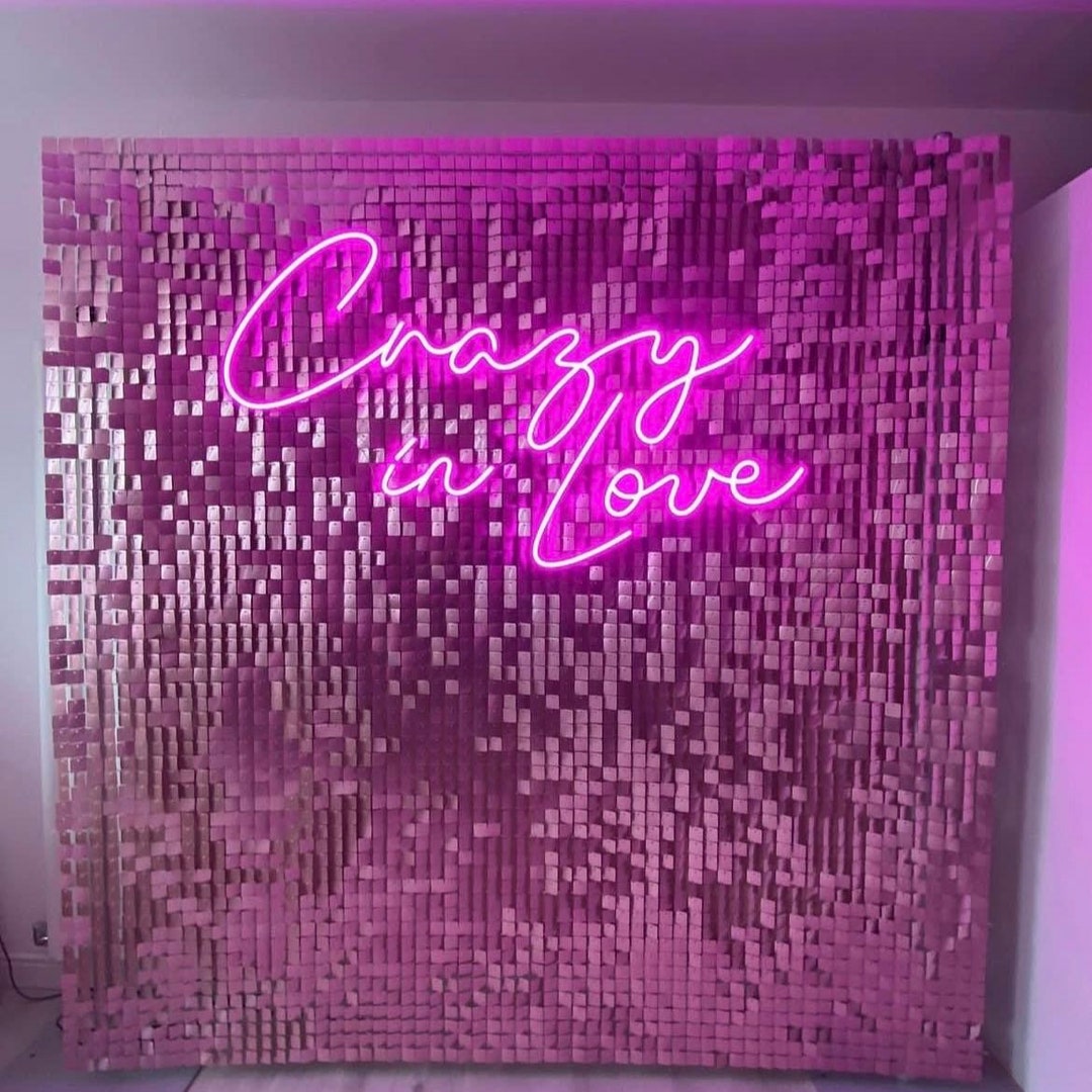 Crazy in Love Wedding Neon Wedding Neon Sign for Wedding - Etsy