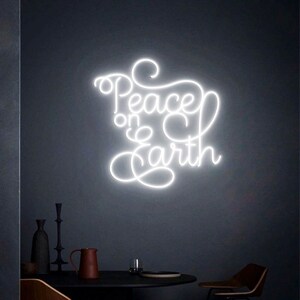 Custom Peace on Earth Sign, Peace Decorations, World Peace Sign, Peace ...