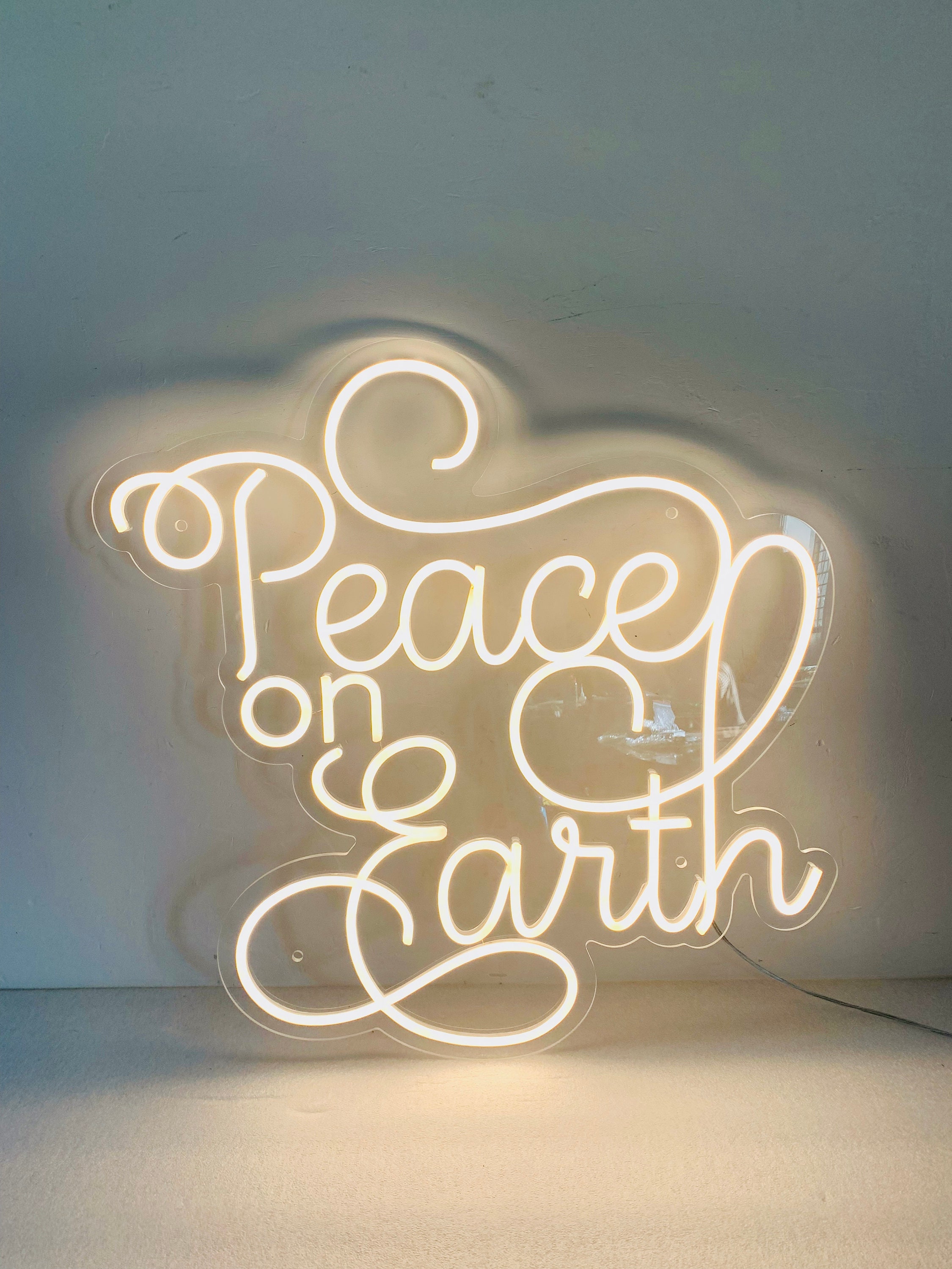 Custom Peace on Earth Sign, Peace Decorations, World Peace Sign, Peace ...