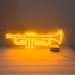 Trumpet Neon Sign, Trumpet Decoration, Trumpet Led Sign, Trumpet Wall ...