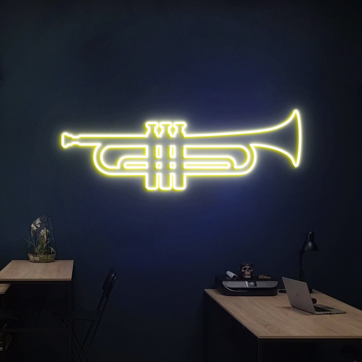 Trumpet Neon Sign Trumpet Decoration Trumpet Led Sign - Etsy