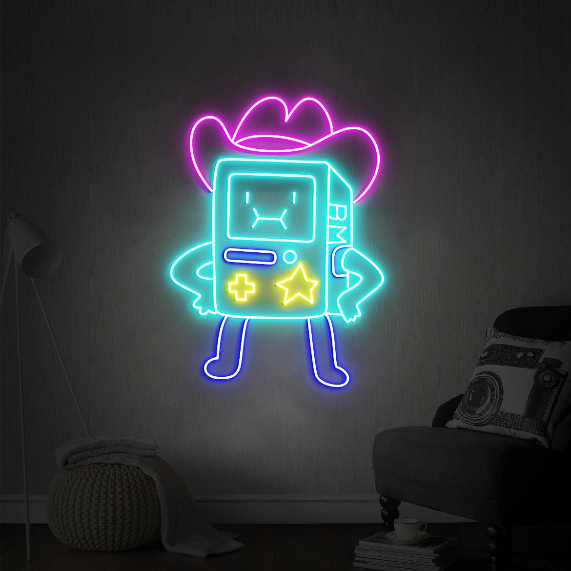 Adventure Time BMO Neon Sign Led Sign for Nintendo Game - Etsy