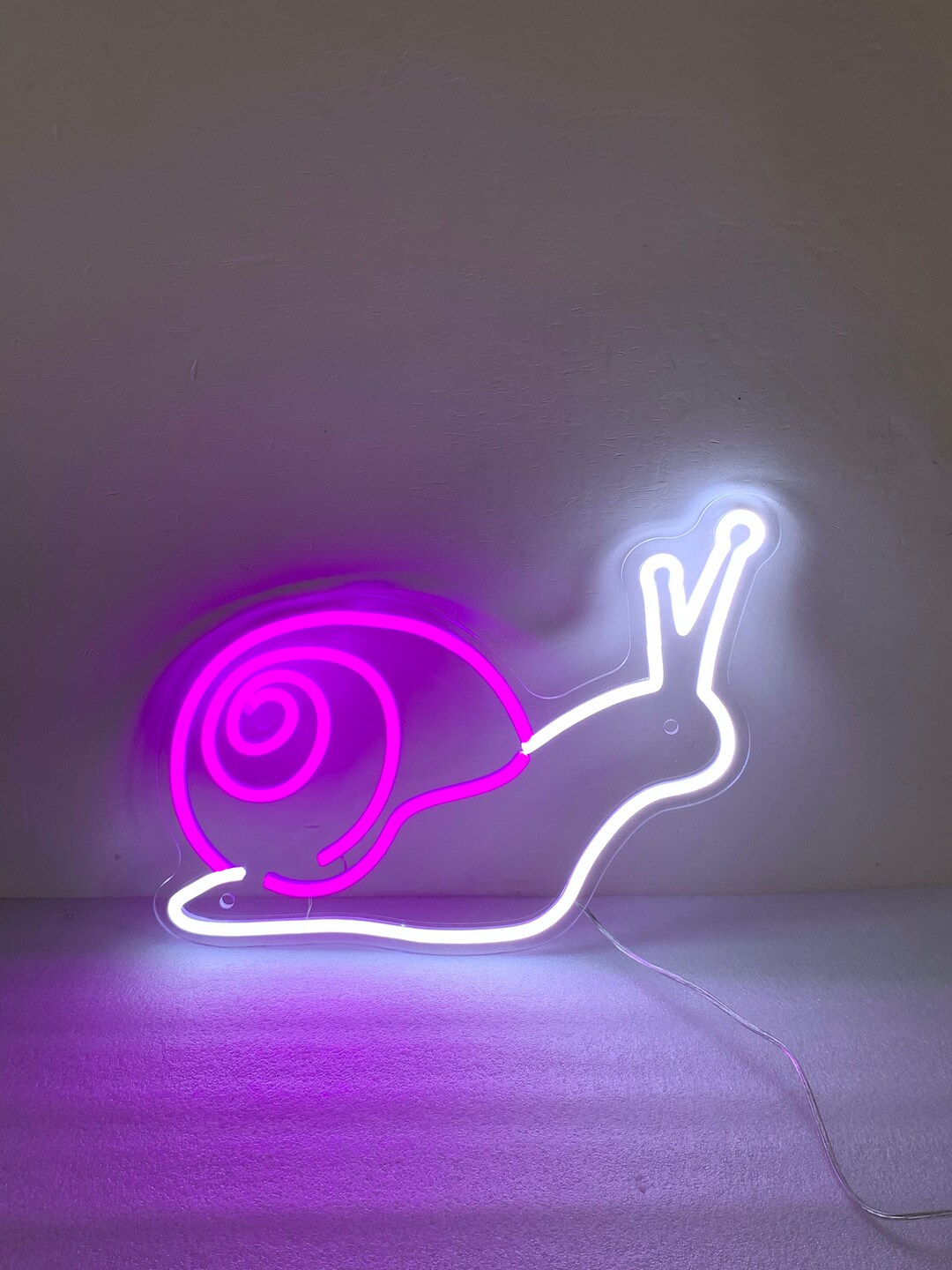 Snail Neon Sign, Snail Wall Art, Snail Neon Light Decorations, Snail ...