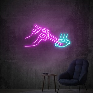 Dumpling Led Neon Sign, Dumpling Chinese Restaurant Store Wall ...