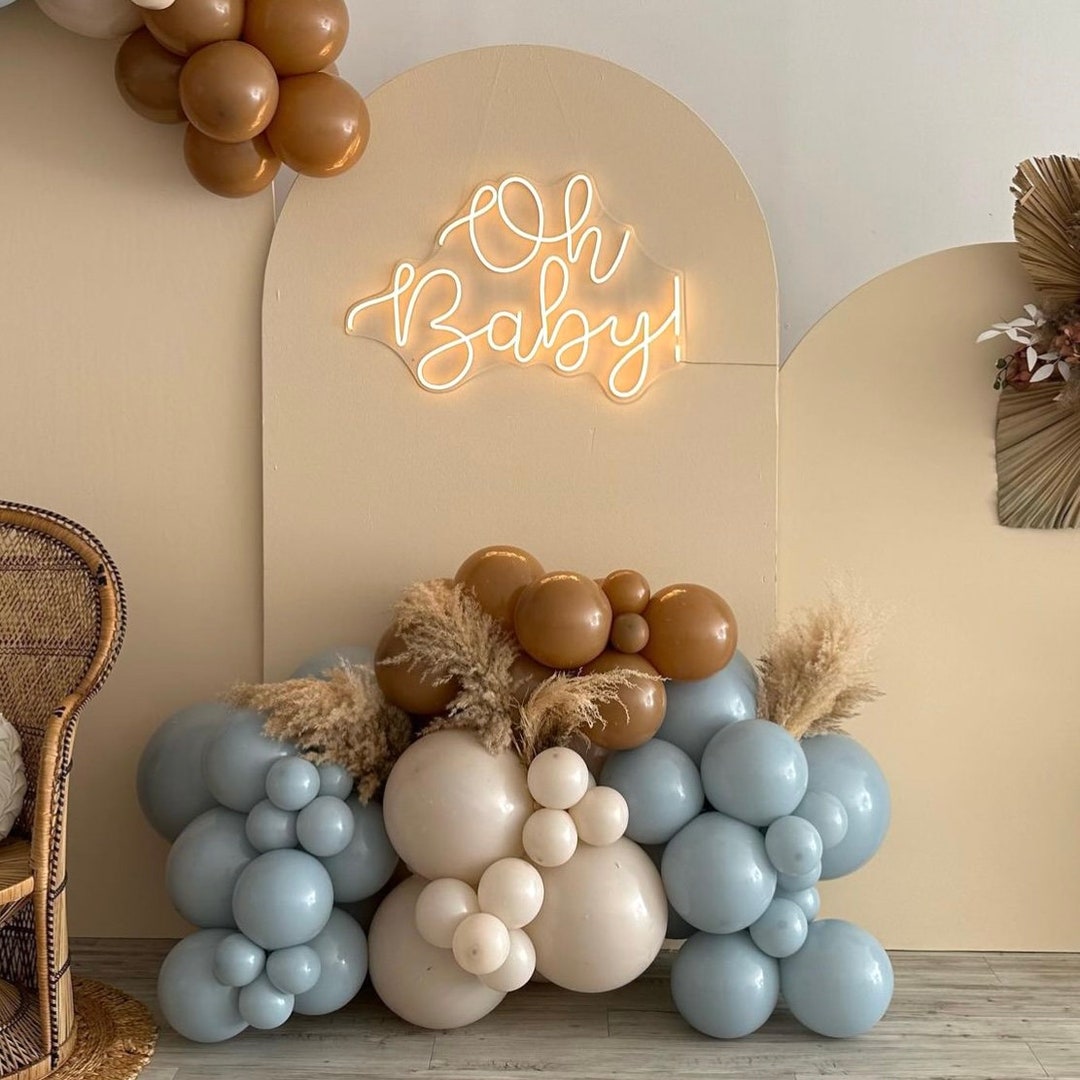 Oh Baby Neon Sign, Oh Baby Sign, Baby Shower Party Wall Decor, Baby ...
