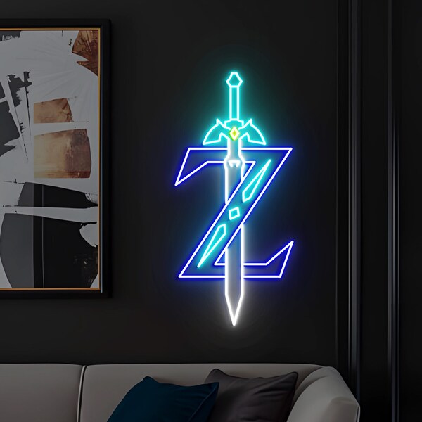 Zelda Sword Neon Sign - Etsy