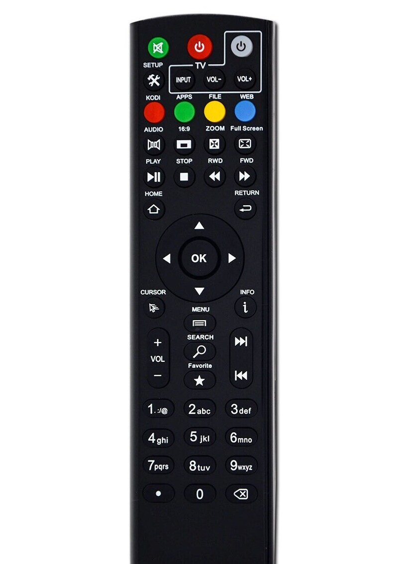 Superbox Remote Control for Q1,elite II, Max Iv,superbox S1,S2 PRO,S3 ...