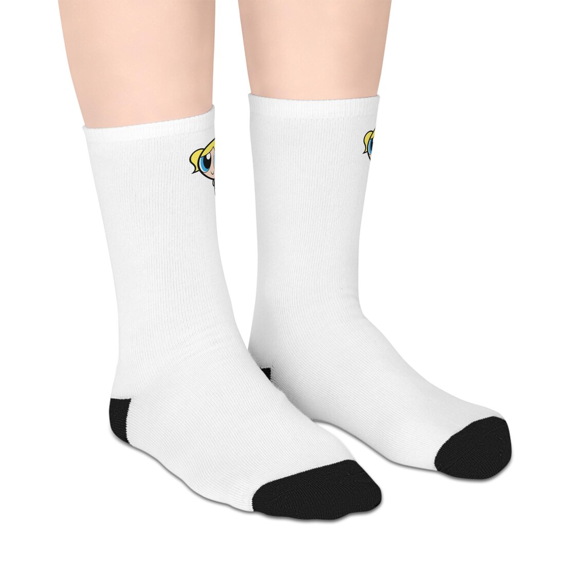 Powerpuff Girl Mid-length Socks - Etsy