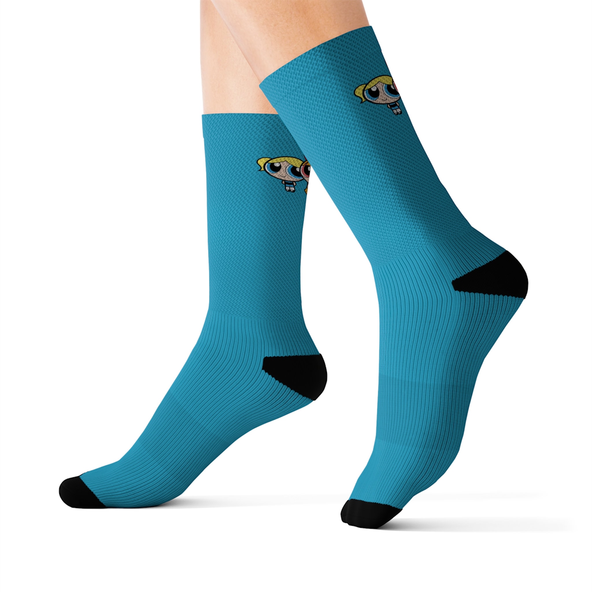 Powerpuff Girls Sublimation Socks - Etsy