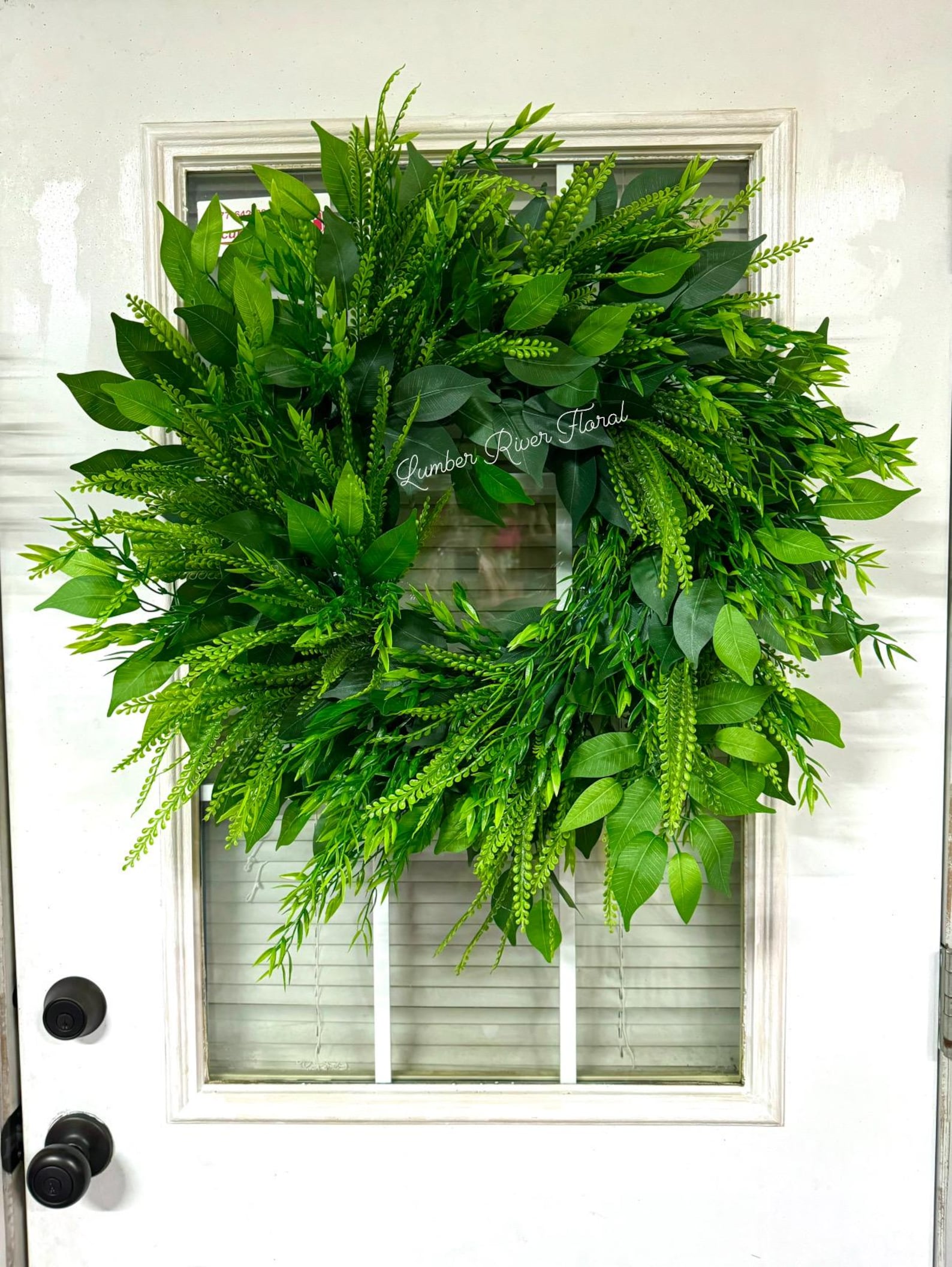 Bead Grass Wreath or Ficus Wreath Shipping Included in Prices - Etsy