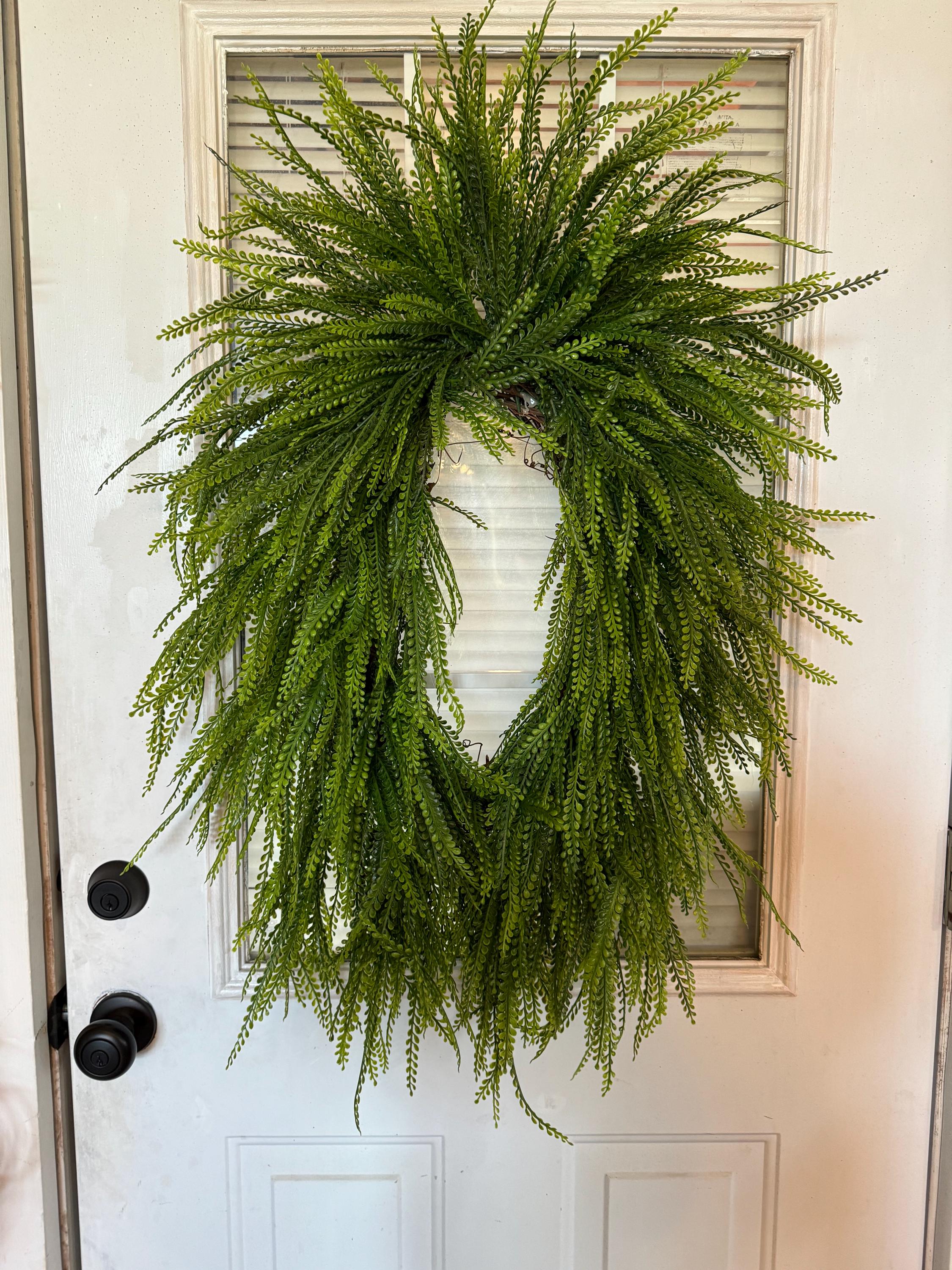 Bead Grass Wreath or Ficus Wreath Shipping Included in Prices - Etsy