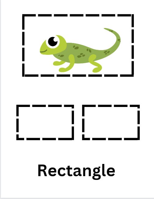 Tracing Shapes Preschool Through Elementary - Etsy