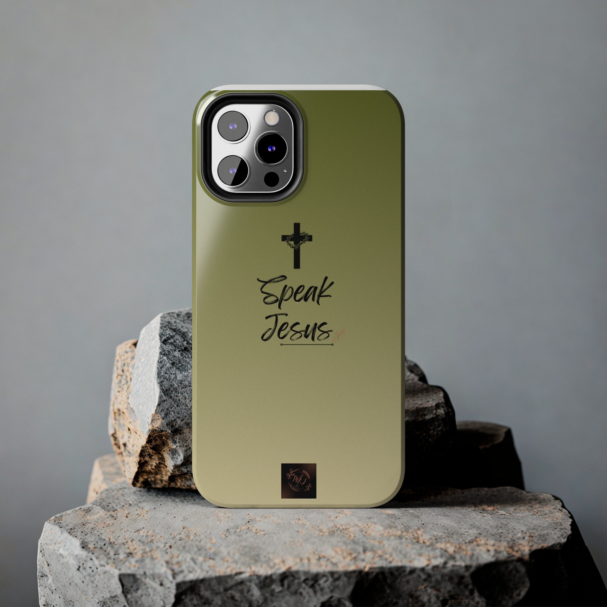 Speak Jesus Cross Phone Case, God Phone Case, Bible Verse Tough Phone ...