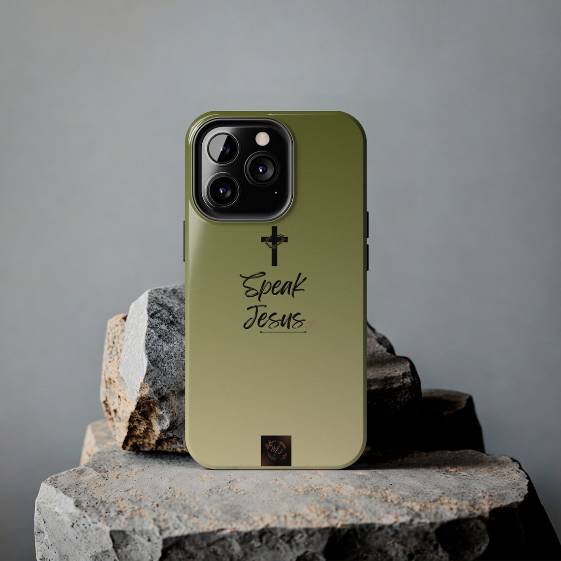 Speak Jesus Cross Phone Case, God Phone Case, Bible Verse Tough Phone ...