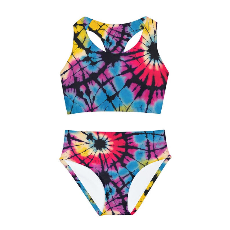 Girls Two Piece Swimsuit, Toddler Bikini Swimsuit, Adjustable Bikini ...