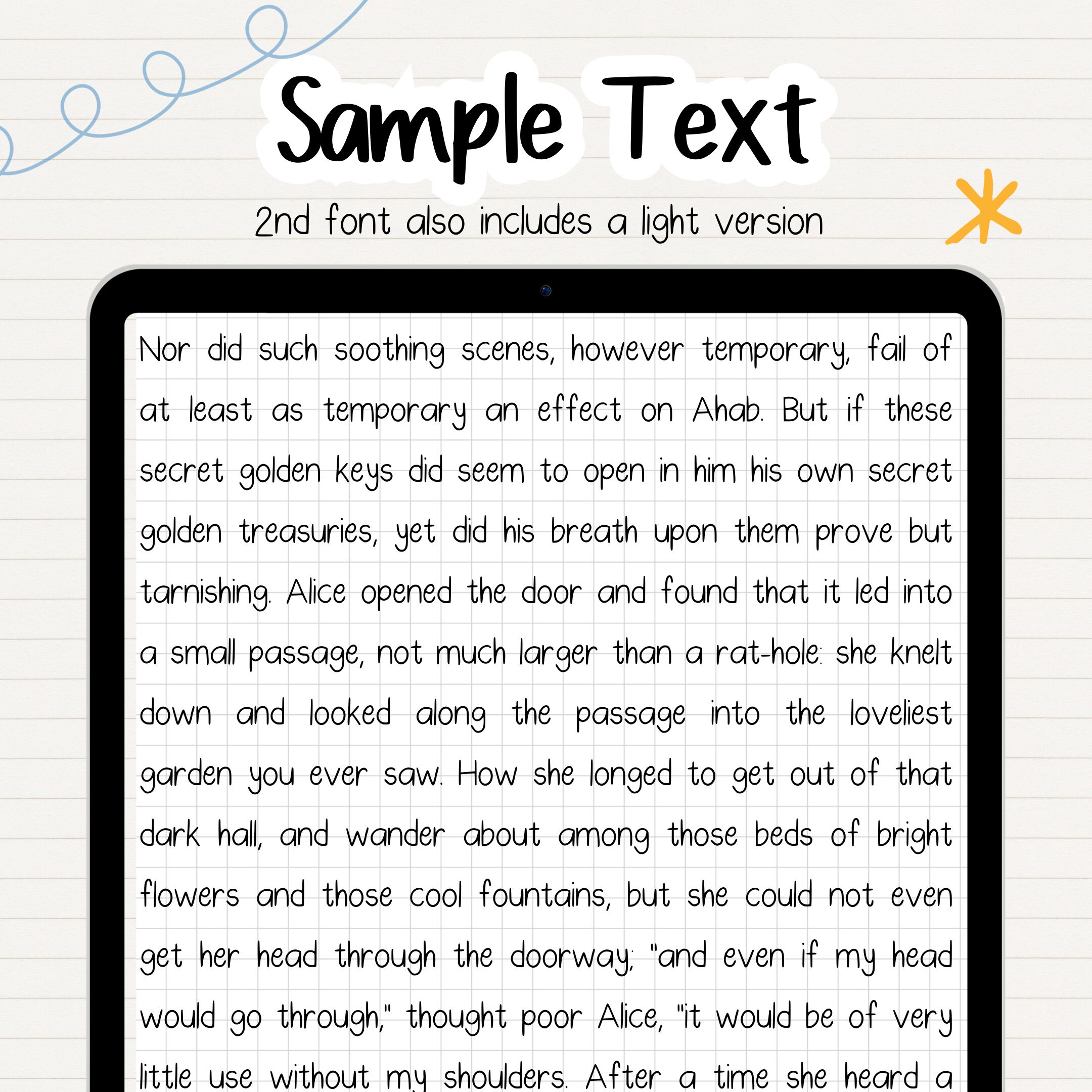 Aesthetic Note Taking Fonts Cute and Neat Handwritten Font - Etsy