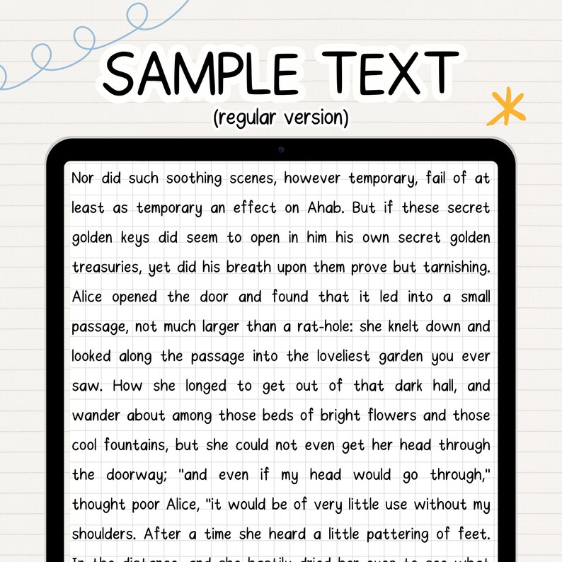 Neat Realistic Handwritten Font for Digital Planning, Journaling ...