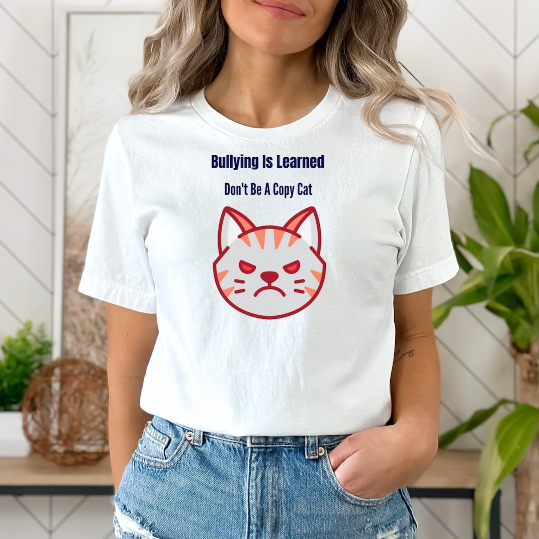 Anti Bully Shirt, Bullying is Learned,teacher Gift, Kindness Tee,unity ...