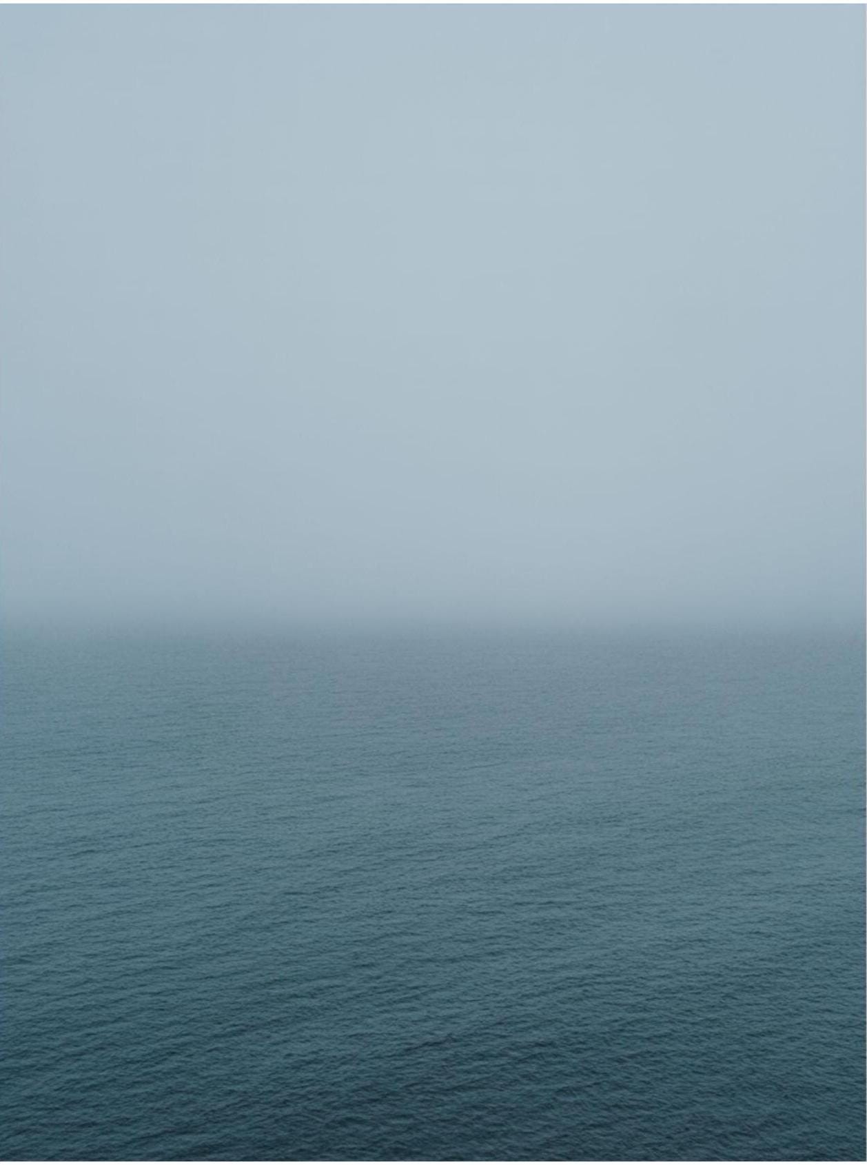Minimal Ocean Horizon Wall Art | Calm Coastal Poster | Modern Decor - Etsy