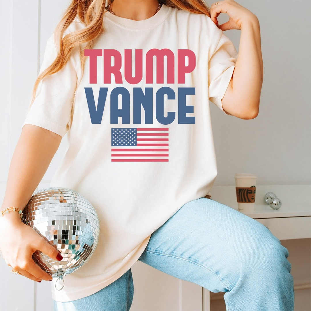 Trump Vance 2024 Comfort Color T-shirt, Trump for President 2024 ...