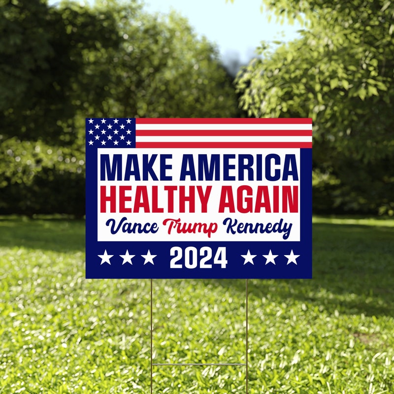 Republican Yard Sign - Etsy