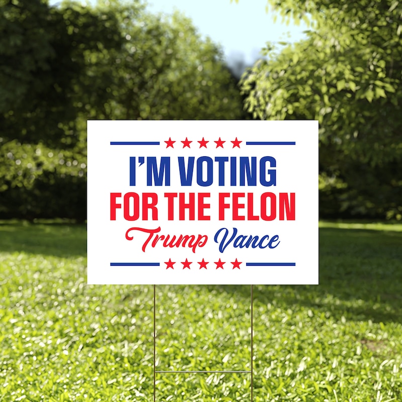 Political Yard Signs - Etsy