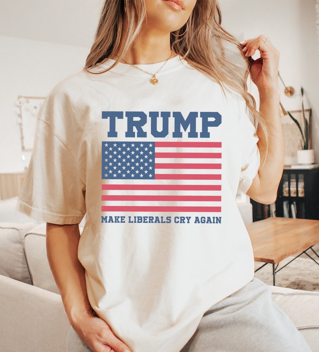 Trump 2024 Comfort Color Shirt, Trump Fight Shirt, Pro Trump Shirt ...