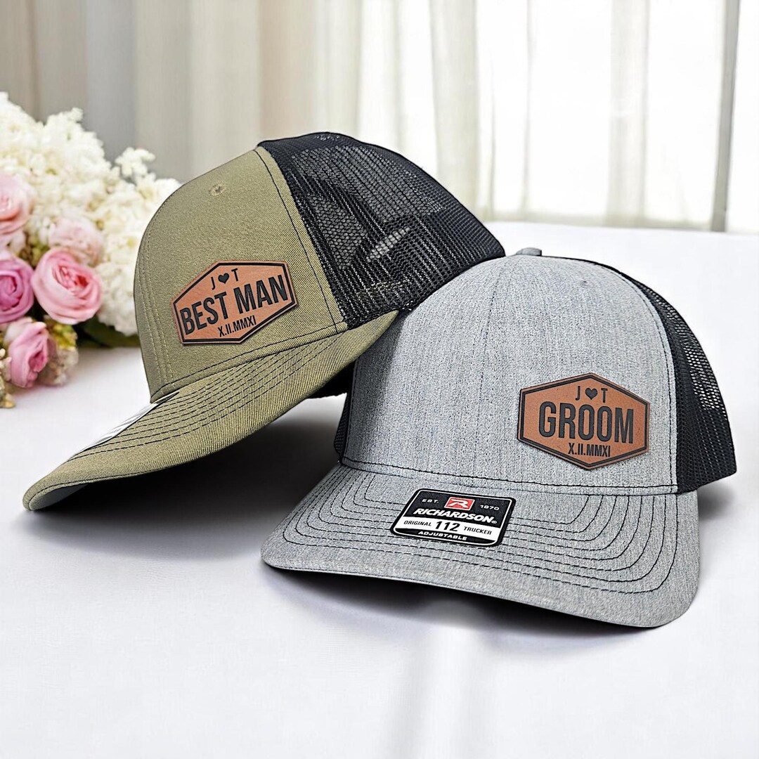 Custom Groom Hat, Wedding Party Hats, Personalized Wedding Richardson ...