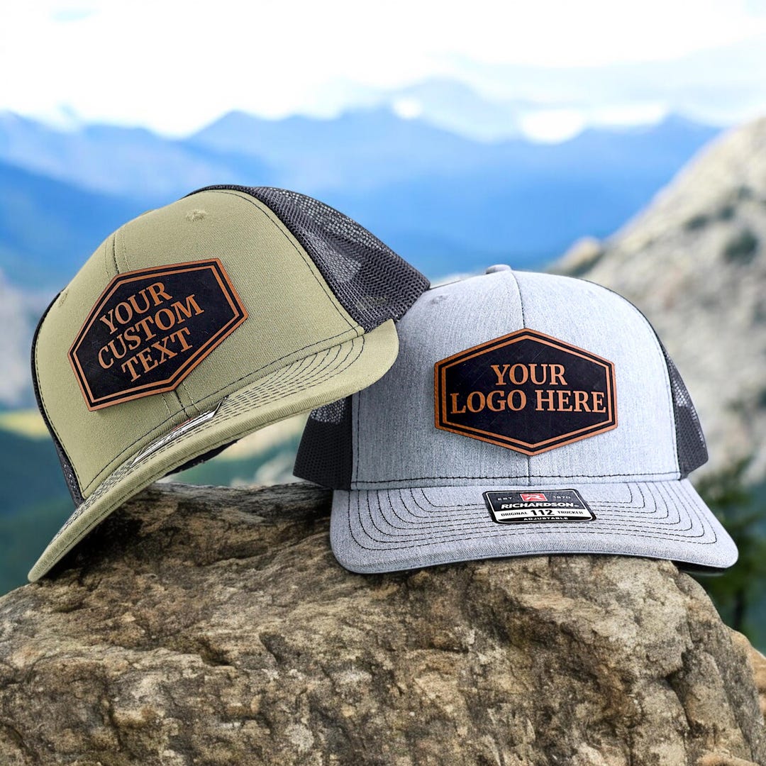 Personalized Text or Logo Hats, Personalized Gifts, Gift for Family ...