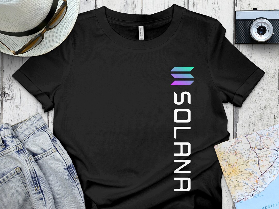 Solana Blockchain Solana Crypto Shirts Solana Funny Gift Crypto Mens ...