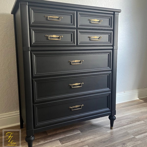 Tall Chest of Drawers - Etsy