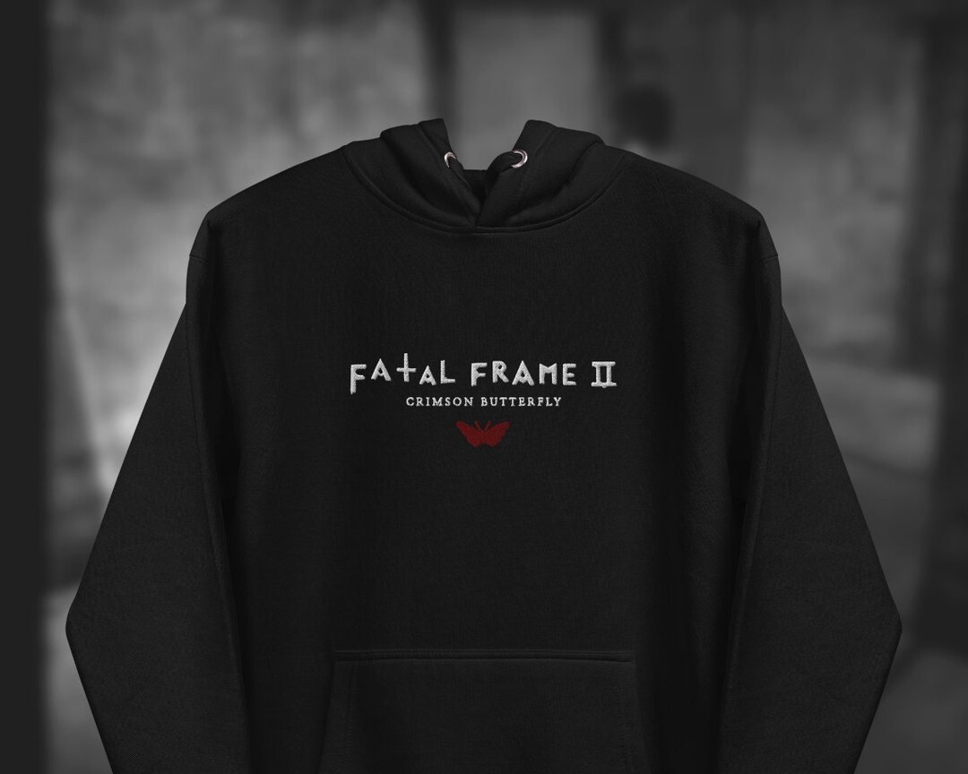 Embroidered Fatal Frame 2 Hoodie - Etsy